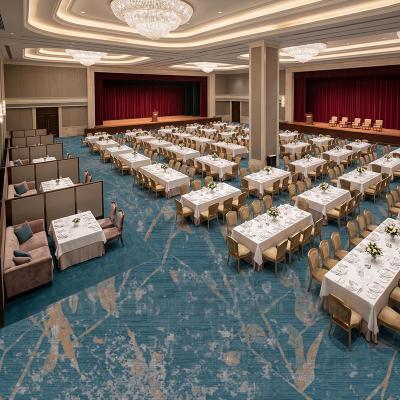 China Botanical Textured High Traffic Carpet Tiles 1m - 4m Width Polypropylene Carpet Tiles for sale