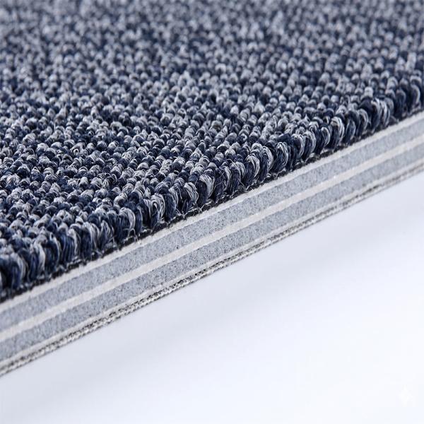 Quality Low Pile Acoustic Carpet Tiles 50x50 60x60 100x100 Soundproof Carpet Tiles for sale