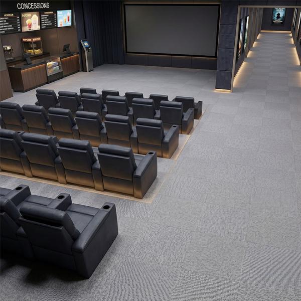 Quality 100% KVL Nylon Sound Absorbing Carpet Tiles 50x50cm Office Carpet Flooring for sale