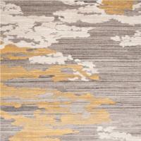 China Grey Gold Cloudscape PP Carpet Tile High Density Tile Carpet Squares for sale
