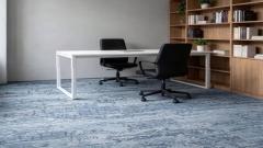 School Library Carpet Tiles Eco Friendly Focus Design