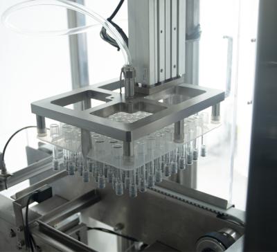China Automatic GlassSyringe Filling Machine Gel Hyaluronic Acid Syringe Filling Machine for sale