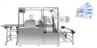 China VPD800 High-Speed Automatic Multi-Lane Alcohol Swabs Packaging Machine 800-1500pcs/min 1100KG for sale