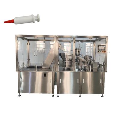 China Customized Liquid Syringe Prefilled Filling and Sealing Equipment Veterinary Health Prefilled Syringe Dosing System for sale