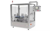 China High Speed Rotary Vertical Cartoner Machine 5-25 Cartons/min 220V for Small Boxes for sale