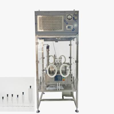 China Desktop Vacuum Syringe Filling Plugging Machine with PLC for sale
