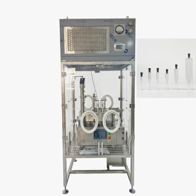 China Desktop Vial and Pre-filled Syringe Filling Machine with Laminar Flow Hood for sale