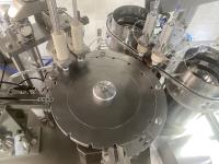 China Automatic Denesting Vacuum Filling Stoppering Machine for Prefilled Syringes 1200-1600 p/h 380V for sale