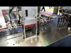 Het huishouden die OPP-Filmalcohol schoonmaken veegt Machine 120bags/Min af