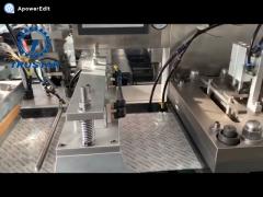 Crystal Facial Mask Blister Packing-Machine 4 het Flardblaar van het Draadoog