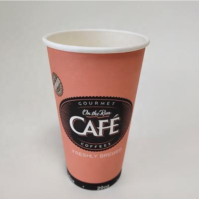 China Eco-friendly Personalizzabile 270ml coppa di carta singola 9,5oz rivestimento senza plastica for sale