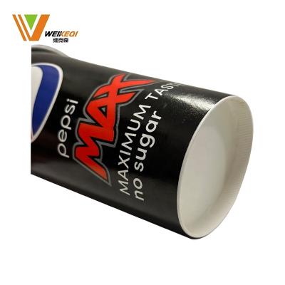 China Tazas de papel de pared desechables impresas a medida para bebidas heladas en venta