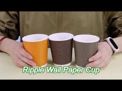 Tazze di carta da parete di qualità alimentare a molla Tazze usa e getta di marca da 22 oz ODM Eco-friendly
