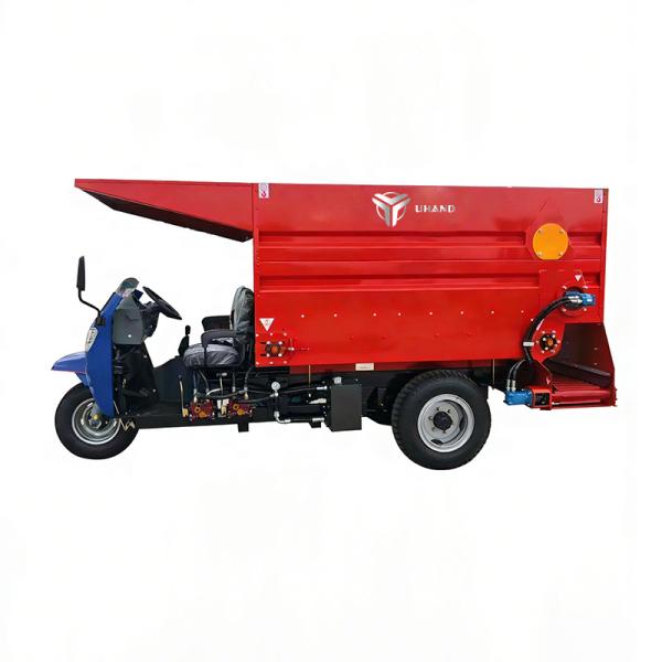 Quality UHAND FS-05 5m³ Compact Feed Wagon Manual Precision TMR Wagon For Small Farms for sale
