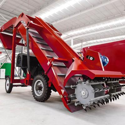 China 5m Height 24t/H Silage Loader With Chain Scraper Conveyance For Medium Scale Silage Pits for sale