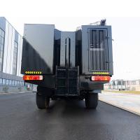 Quality Work Saving 8m³ Manure Collector Cow Dung Collector Machine Hydraulic Lifting for sale
