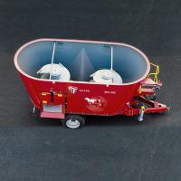Quality 20 m³ Dual-Auger Vertical TMR Mixer with Integrated Feeding System for Large for sale