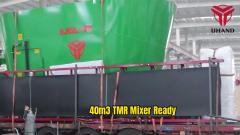 Stationary TMR Mixer - MS Series - Twin Auger - 40