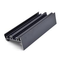 China Anoized Black 6000 Series Powder coated Aluminium Window Profile for sale