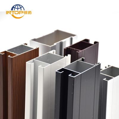 China Metallic Powder Coated Aluminum Window Profile 6063 T6 for Casement Windows for sale