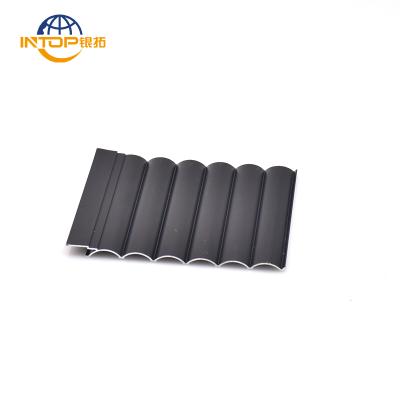 China Heavy Duty Lifting Sliding Window Aluminium Profile Anodizing Black Matte for sale