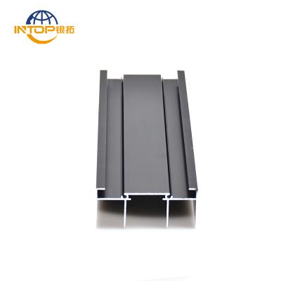 China Powder Coating Black Window Profile for Casement Windows Outdoor Use for sale