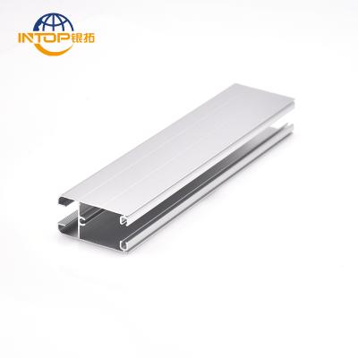 China Anodizing Silver Sandblasting Aluminum Profile for Mosquito Windows Custom Shapes for sale