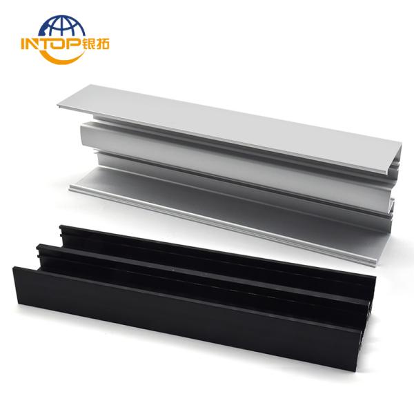 Quality 40x40 Black Anodized Aluminum Extrusion 6063 Aluminum Alloy Profile for sale