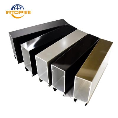 China Tilt and Turn Aluminum Window Profile with Glossy Bronze Anodizing 6063 T5 for sale