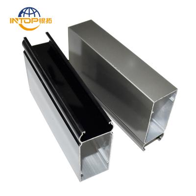 China Extruded Anodized Bronze Profiles for Customized Windows and Doors for sale
