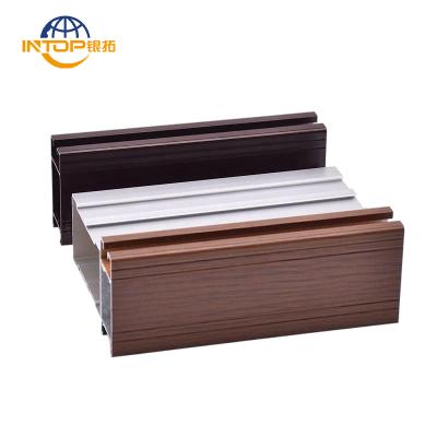 China 1.0mm-1.4mm 6063 Curtain Wall Aluminum Profile Weather Resistant 40x40 Aluminum Profile for sale