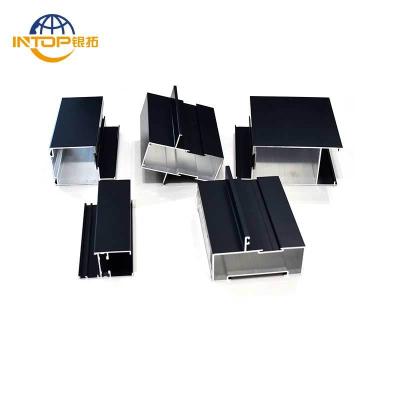 China Glossy Anodized Aluminium Window Profiles Bronze Aluminium Door Frame Profile for sale
