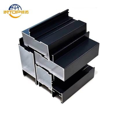 China Sand Blasting Bronze Window Aluminium Profile for casement system for sale