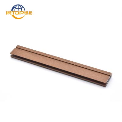 China Wood Grain Transfer Architectural Profiles Interior Decorations Aluminum Alloy Extrusion for sale