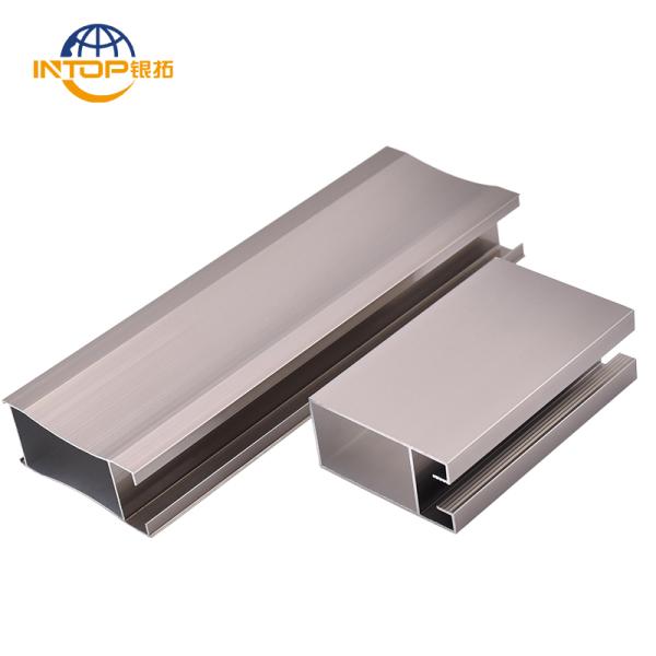 Quality 200kg Capacity Aluminium Wardrobe Profiles T3-T8 Temper Wardrobe Aluminium Profile for sale