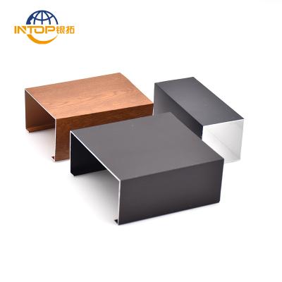 China Home Aluminium Kitchen Profiles 6063 Aluminium Cabinet Door Profiles With Sealed Gap for sale