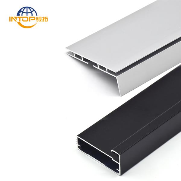 Quality T8 Temper Frameless Aluminium Profile 2.0mm Sliding Door Profile Aluminum for sale