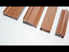 Wood grain color product display