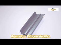 black anodized matte window aluminium profile different shape available