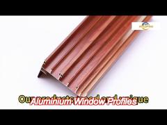 odm wood grain aluminum profile oem 6063 t5 aluminum extrusion