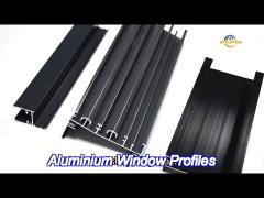 sliding door bottom rail aluminum profile  6063-t6 2.2mm powder coated anodized