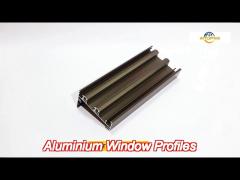 champagne anodized natural aluminum profile for sliding doors oem available