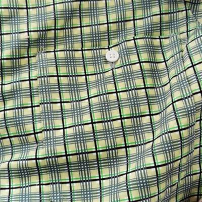 Cina Plaid stampato 6.5oz ignifugo del tessuto del cotone del tessuto di saia in vendita