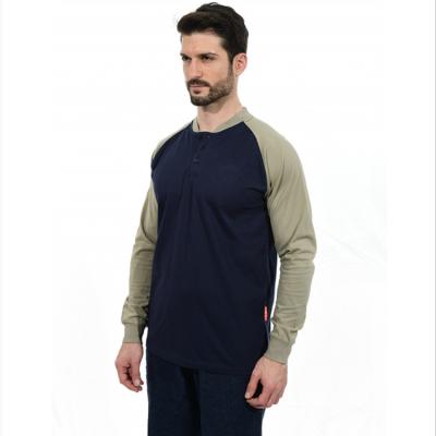 Cina camice ignifughe del lavoro di 5.5oz XxxxXL per i lavoratori dell'industria in vendita