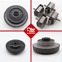 China Excavator Rubber Engine Mounts Cushion Set Lightweight Vibration Reduction for sale