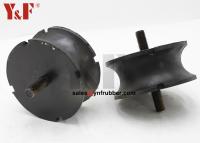 China Small Industrial Cylindrical Rubber Mounts Bobbin Lightweight for sale