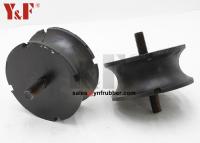 China Small Industrial Cylindrical Rubber Mounts Bobbin Lightweight for sale
