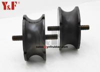 China Small Industrial Cylindrical Rubber Mounts Bobbin Lightweight for sale