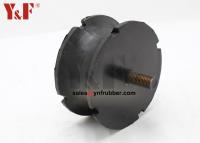 China Round Flexible Rubber Bobbin Mounts Smooth Surface Treatment for sale