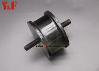 China Small Vibration Shock Absorption Mounts Black Round Rubber Mounts for sale